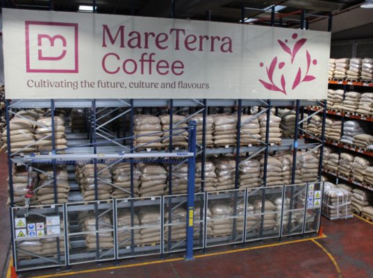 Nuestro almacén de café verde - Mare Terra Coffee